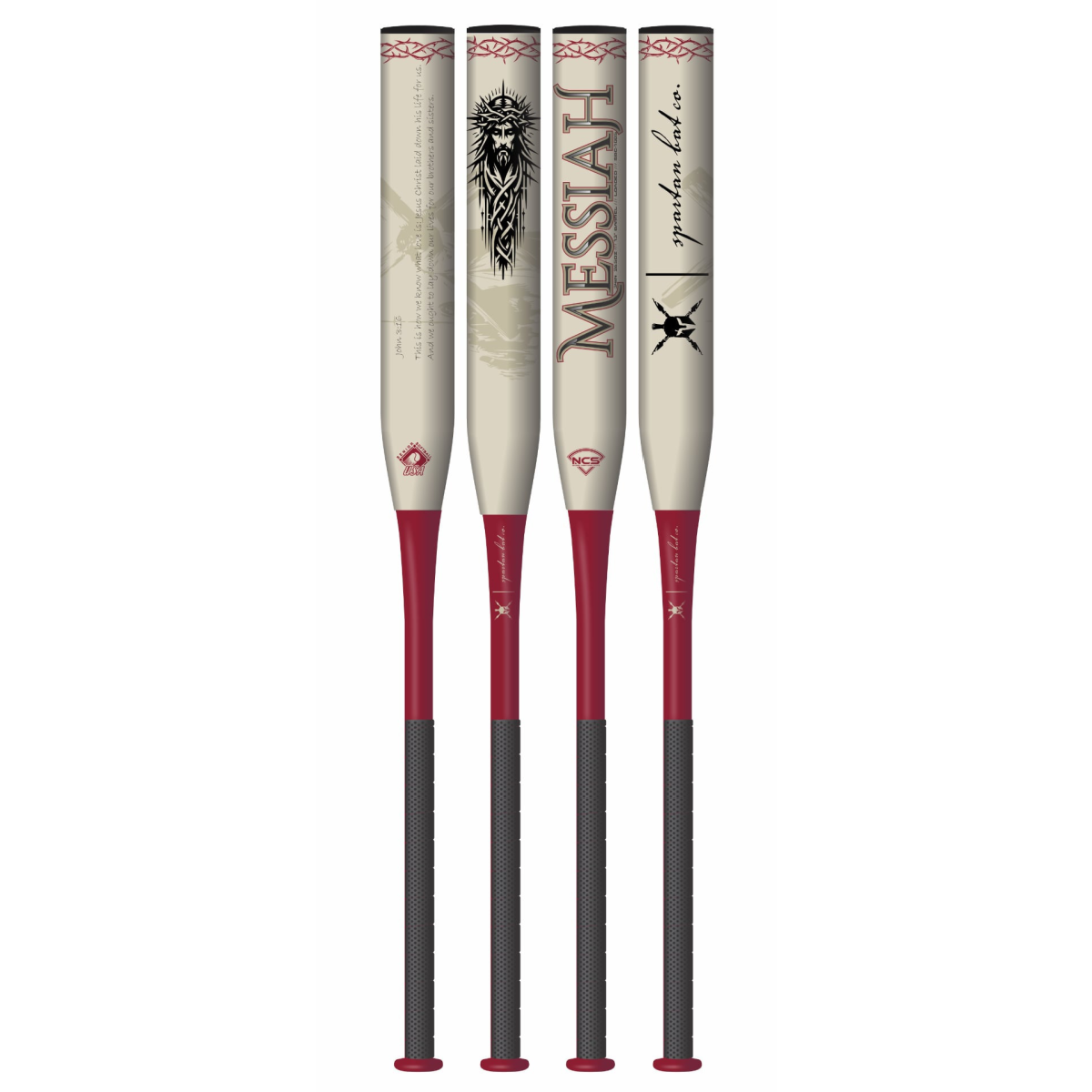 Messiah 2pc End loaded Senior Bat 13in SSUSA USSSA NCS APPROVED ...